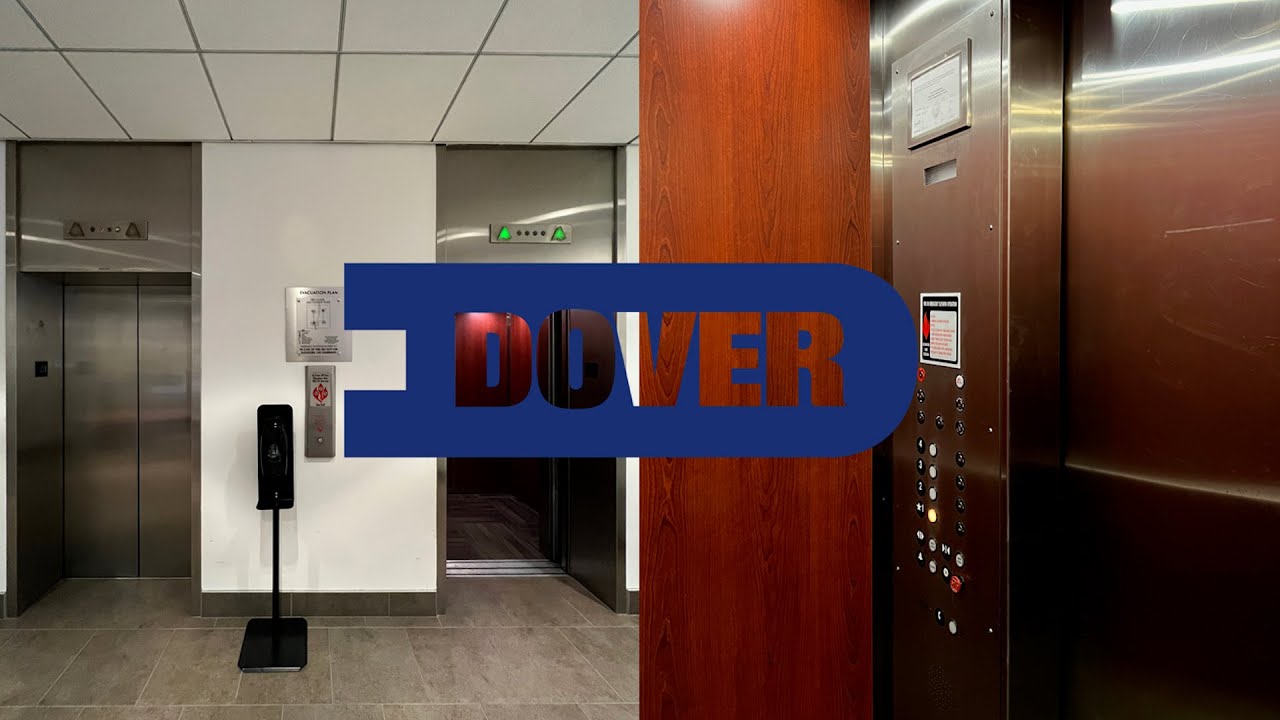 Very Epic Motors! Dover Hydraulic Elevators [Bank 2] 2025 Gateway Pl - San Jose, CA - YouTube