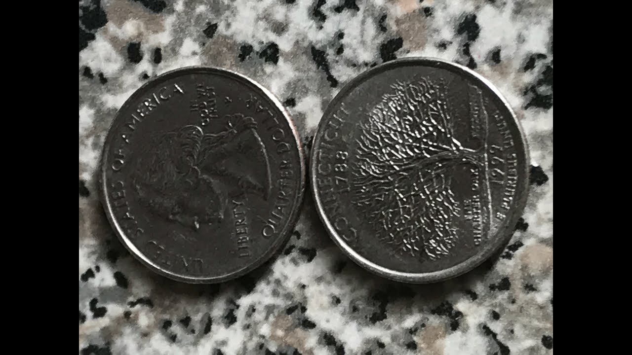 Cuánto vale la cora de Connecticut de 1999 con error ? - YouTube