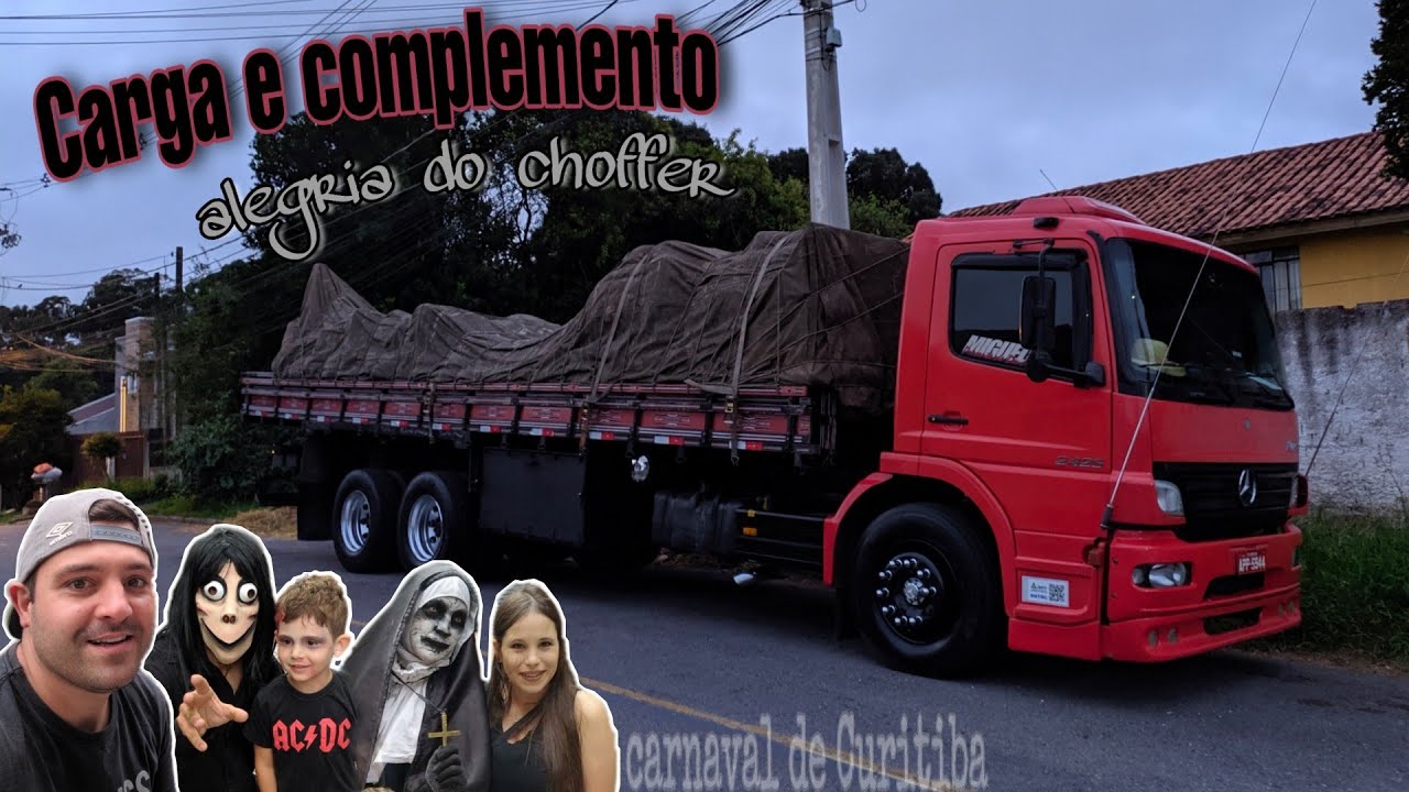 CARGA E COMPLEMENTO ALEGRIA DO CHOFFER 😁 - YouTube