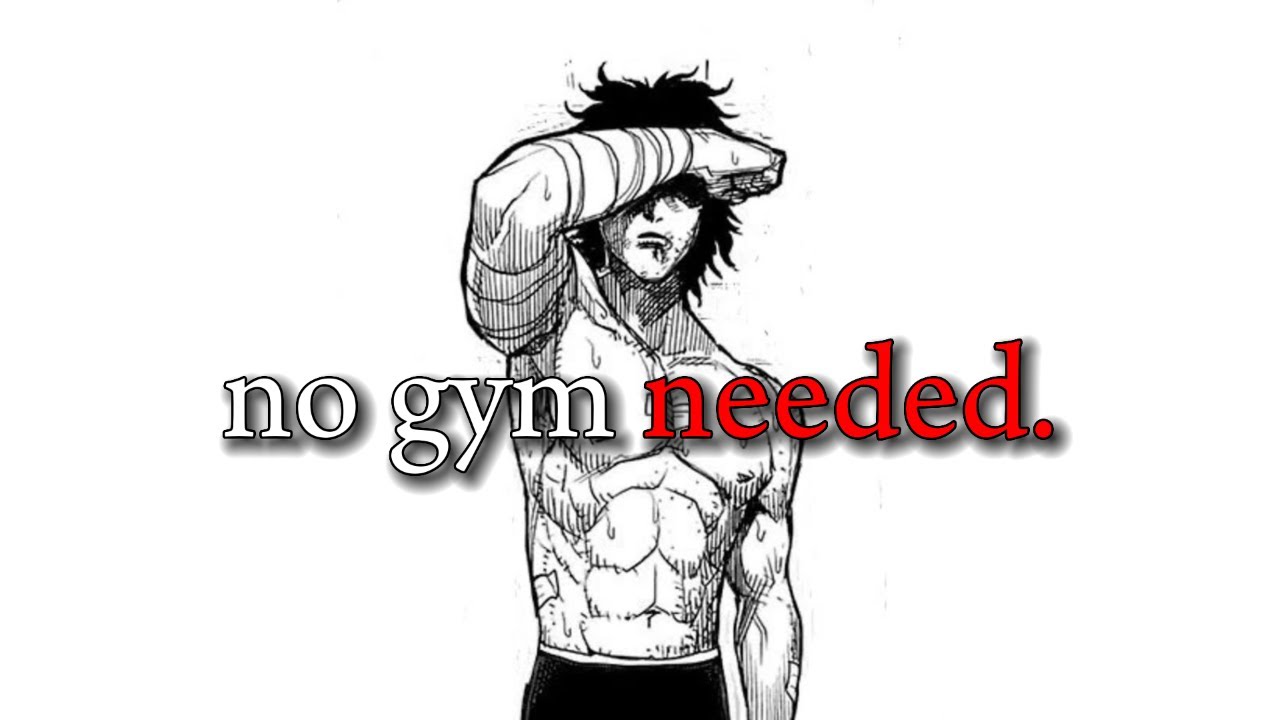 How To Build Anime Physique At Home | 4 Easy Steps - YouTube