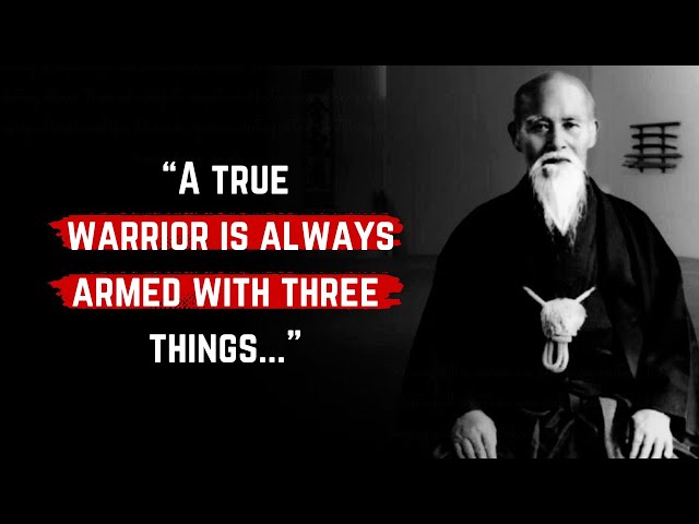 Sensei Ueshiba Quotes Morihei Ueshiba Quote Poster, Aikido Dojo Decor,