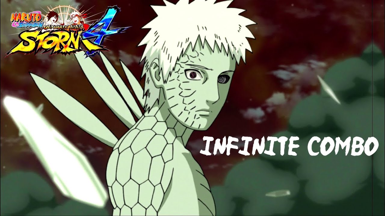 Naruto Storm 4: Obito (Sage of the Six Paths) Infinite Combo, 3 ...