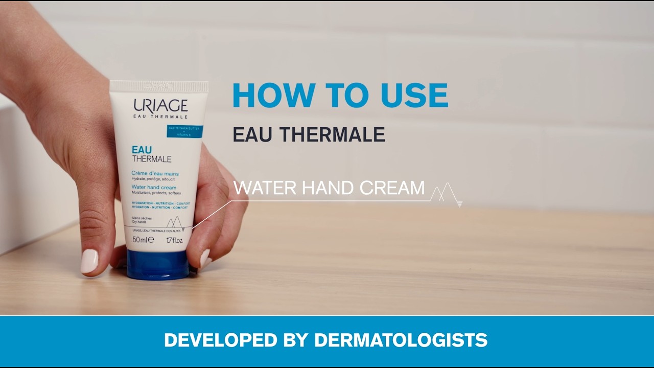 EAU THERMALE Hand Cream | How to use - YouTube