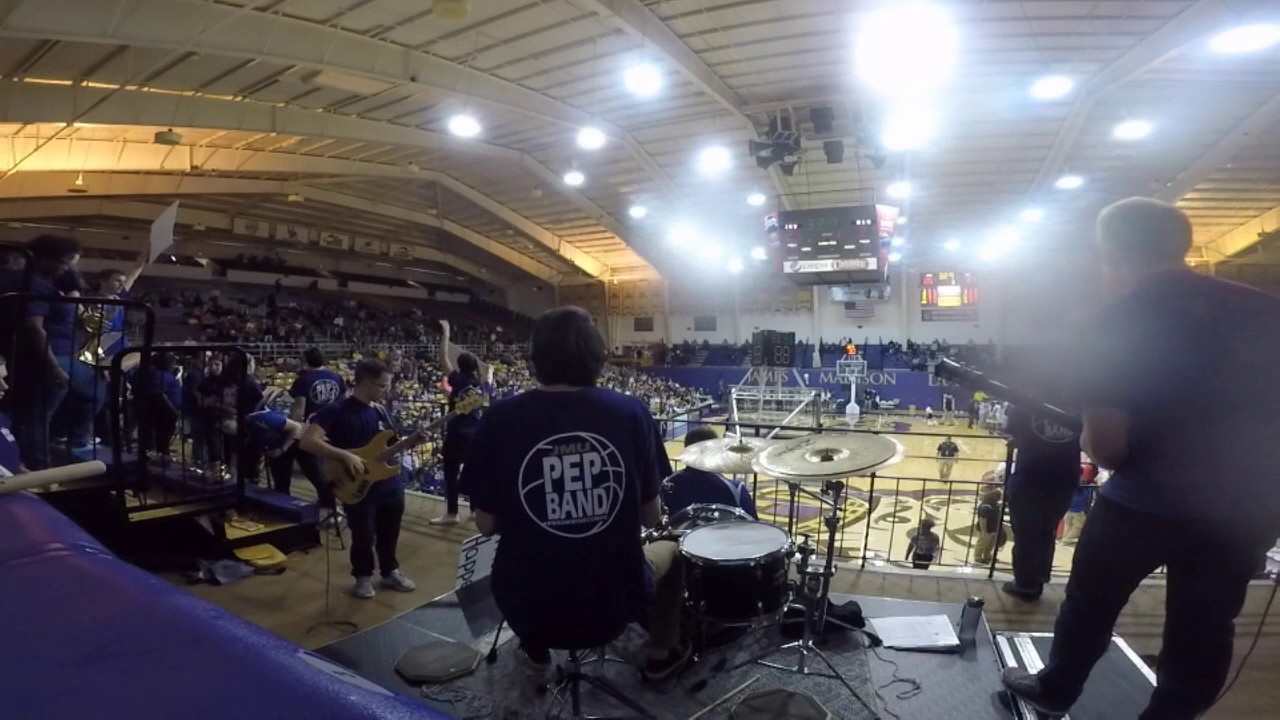 JMU Pep Band plays Chant Jam - YouTube