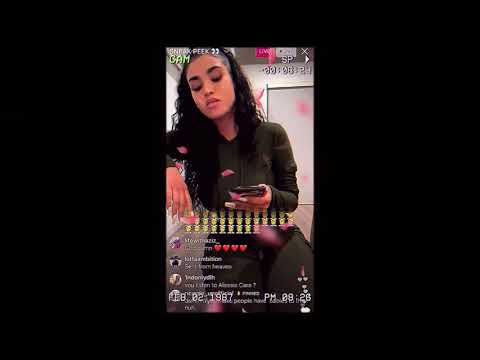 SheisMichaela on Instagram live and sing’s (Ocean eyes by Billie Eillish )#200subscribers#youtube#1