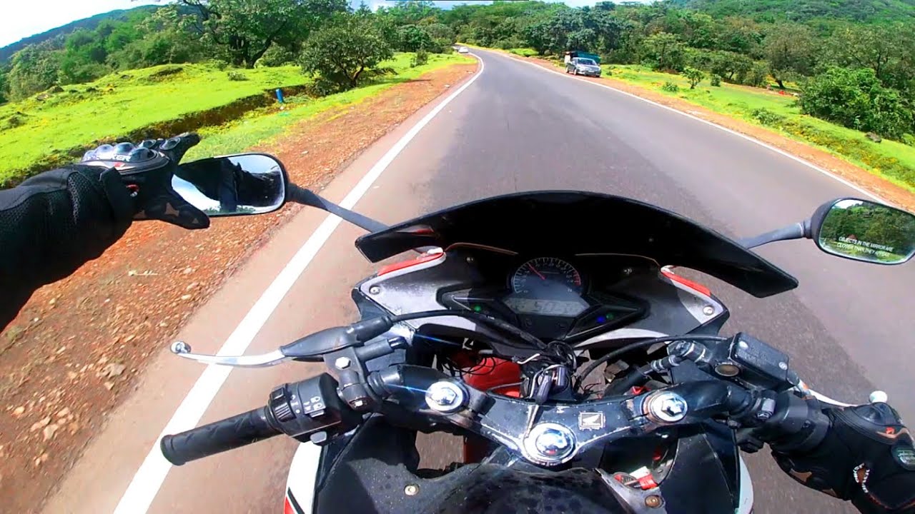 Riding a 7 year old Honda CBR - YouTube