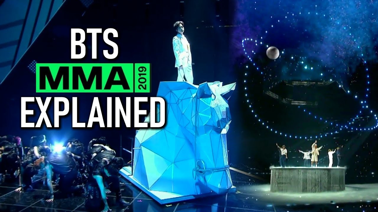 BTS MMA 2019 performance EXPLAINED + THEORIES - YouTube