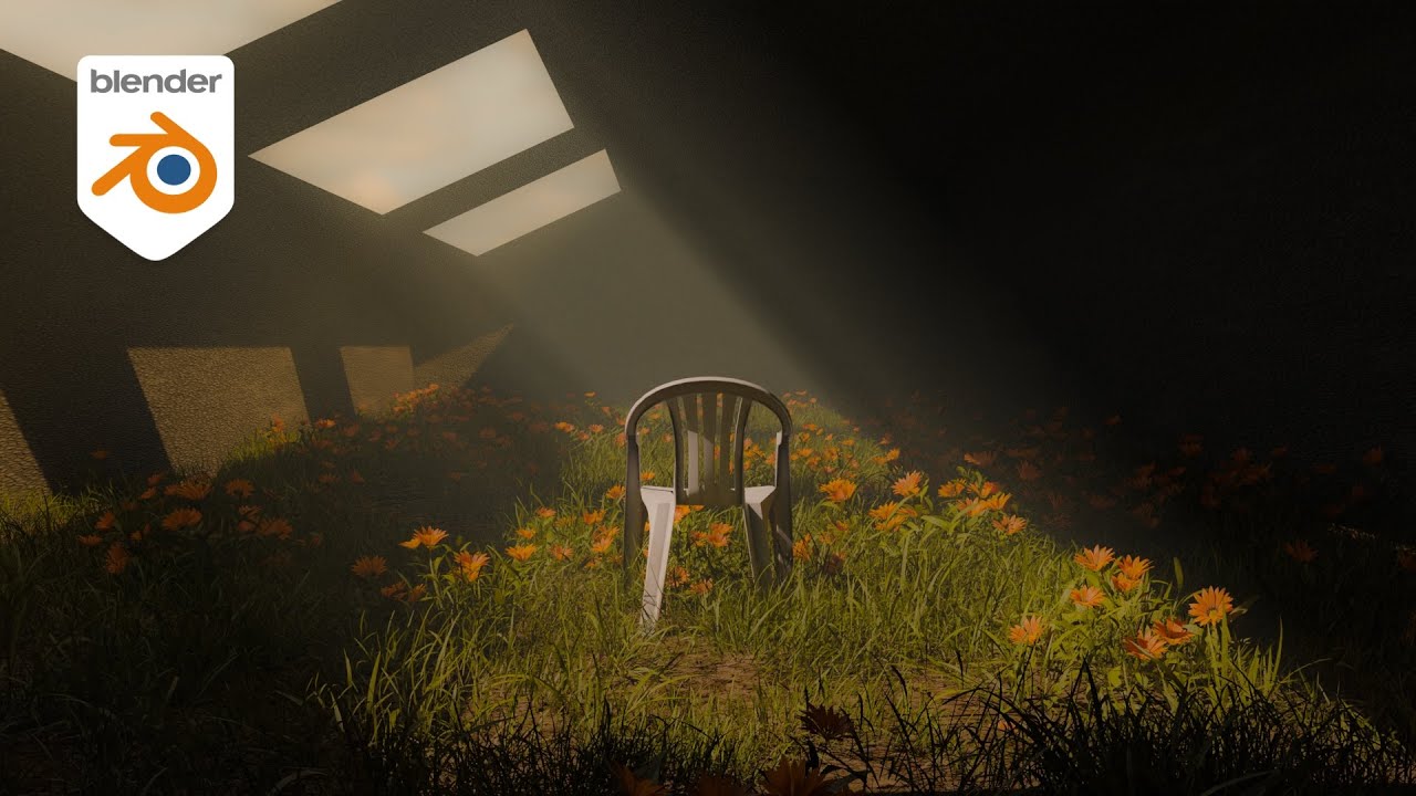 Easiest Way To Create God/Light Ray In Blender - YouTube
