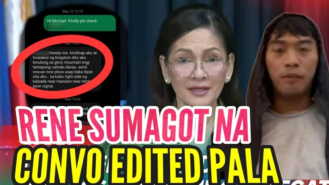 ALYAS RENE SUMAGOT KAY RISA HONTIVEROS II EBIDENSYA NI RISA EDITED PALA ...