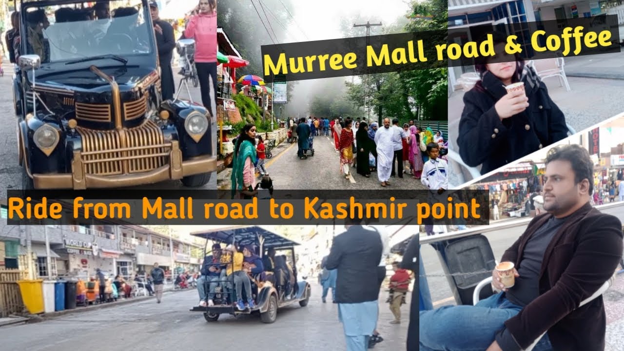 Murree Mall Road - Safari Ride From Mall Road To Kashmir Point - Beauty ...