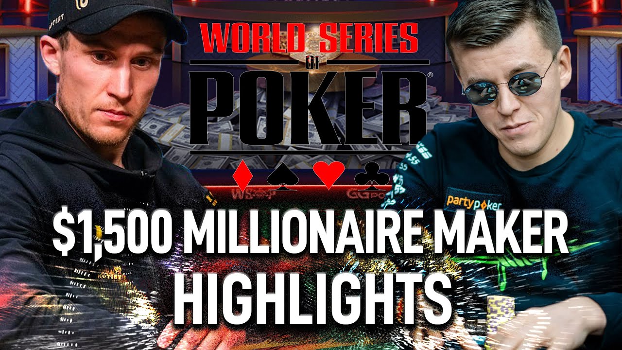 WSOP 2020 Final Table $1,500 MILLIONAIRE MAKER DVORESS | FILATOV ...
