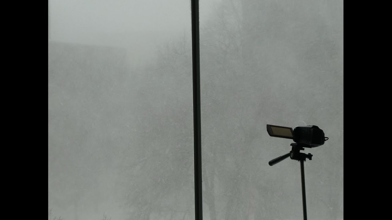 Buildings, The Storm, Vortex, Slough, Frozen Water Falling Down - YouTube