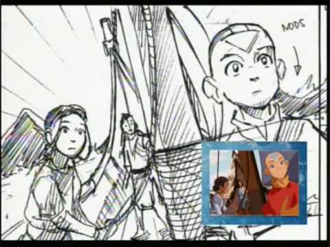 Original Animatic Storyboard - Bato Of The Water Tribe part 2 - YouTube