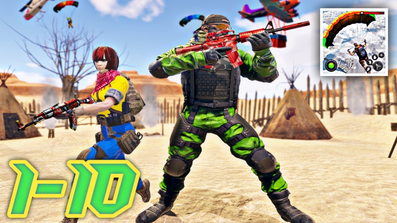 FPS Commando Shooting Games - Full Gameplay(LVL1-10)|Android Gameplay ...