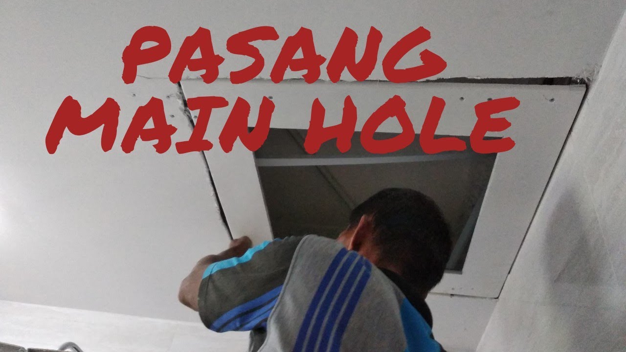 Tutorial pasang main hole pada syiling kapur - YouTube