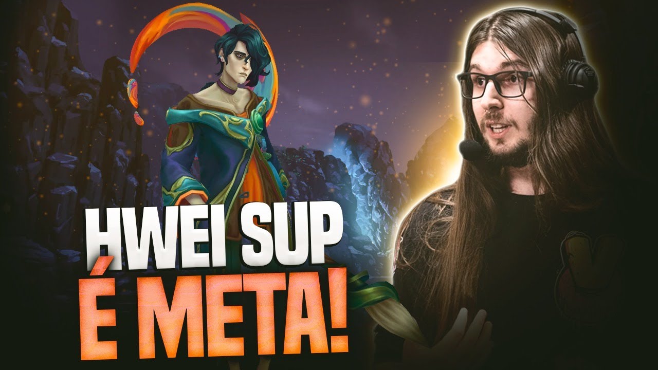HWEI SUPORTE É META? LEAGUE OF LEGENDS! - YouTube