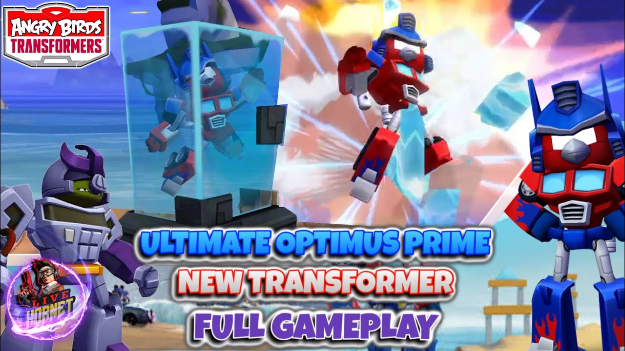 Ultimate Optimus Prime New Transformer Full Gameplay, Angry Birds ...
