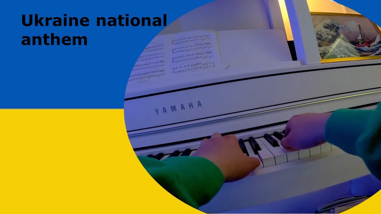 Ukraine national anthem, piano / Гімн України / гимн Украины - YouTube