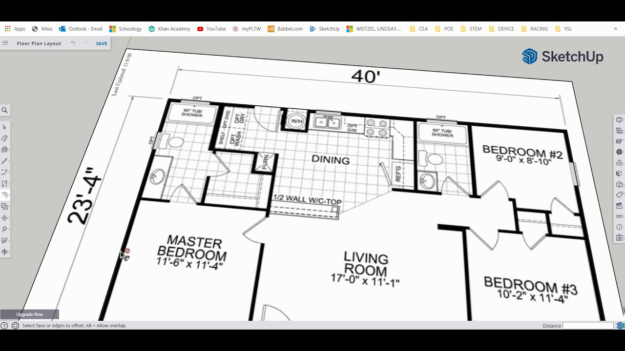 CEA Unit 4 - Model from Floor Plan - YouTube