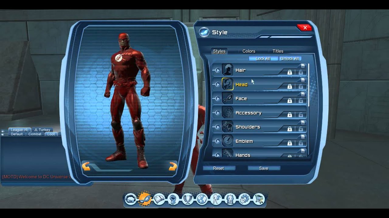 DCUO : THE FLASH STYLE - YouTube