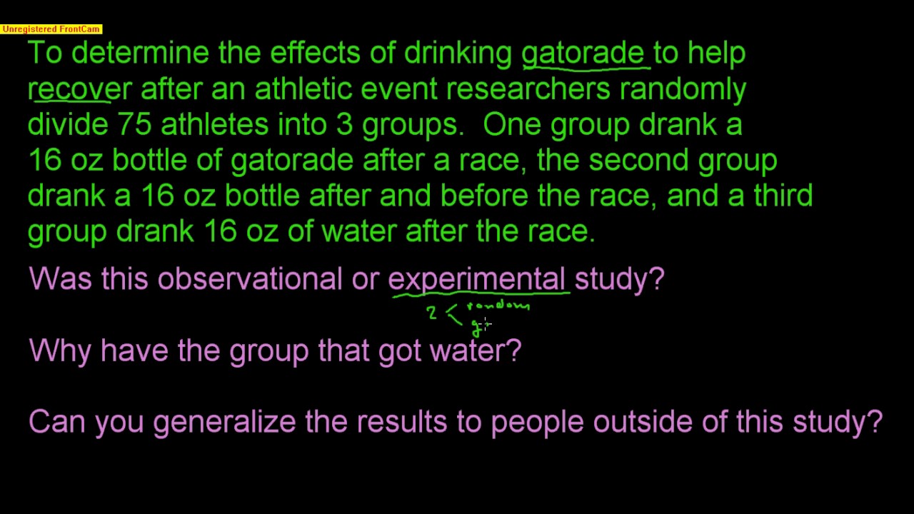 AP Stats: Midterm Review Experimental Design - YouTube