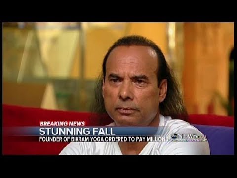 Bikram Choudhury Founder Of Hot Yoga, Now A Fugitive From Justice - YouTube