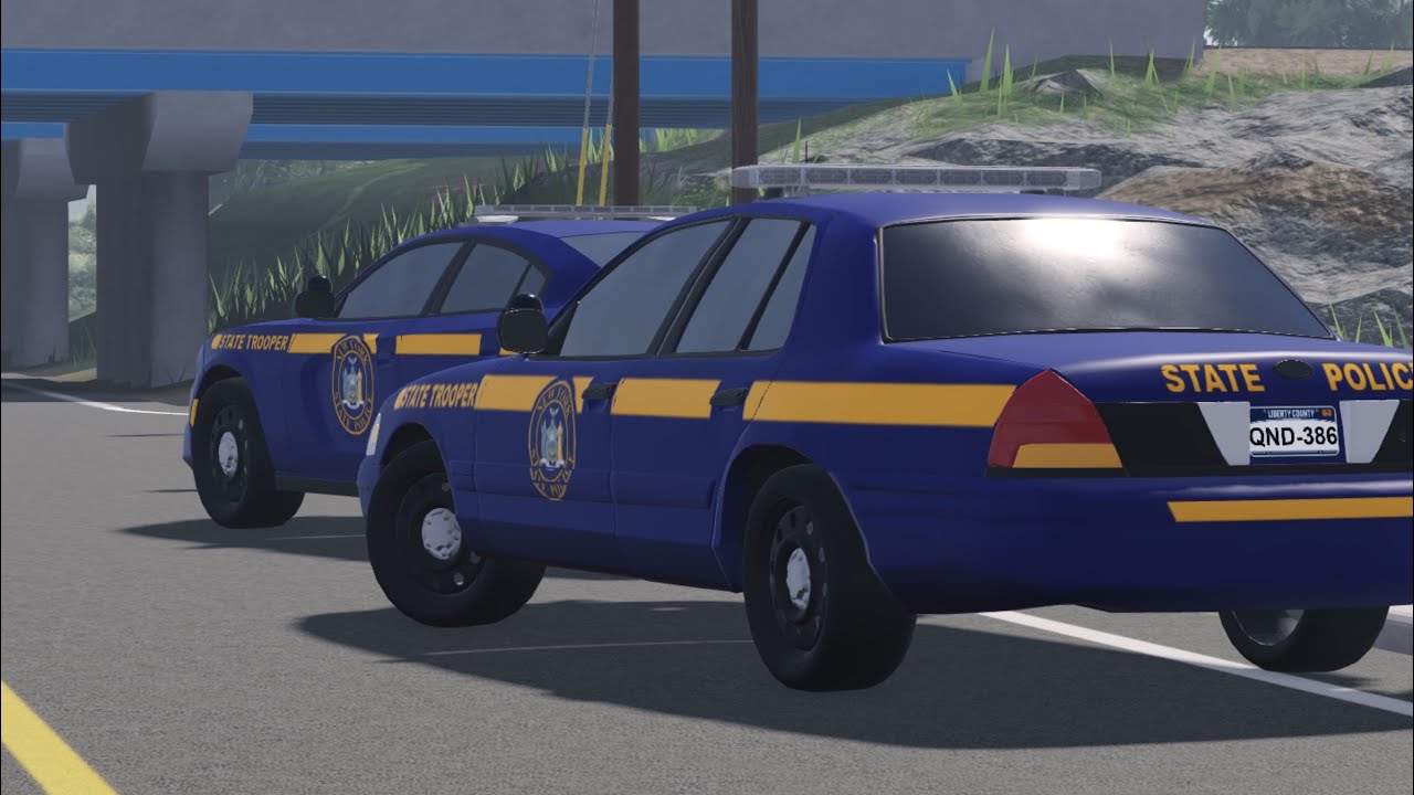 NYCRP | New York State Police Ford Crown Victoria Cinematic - YouTube