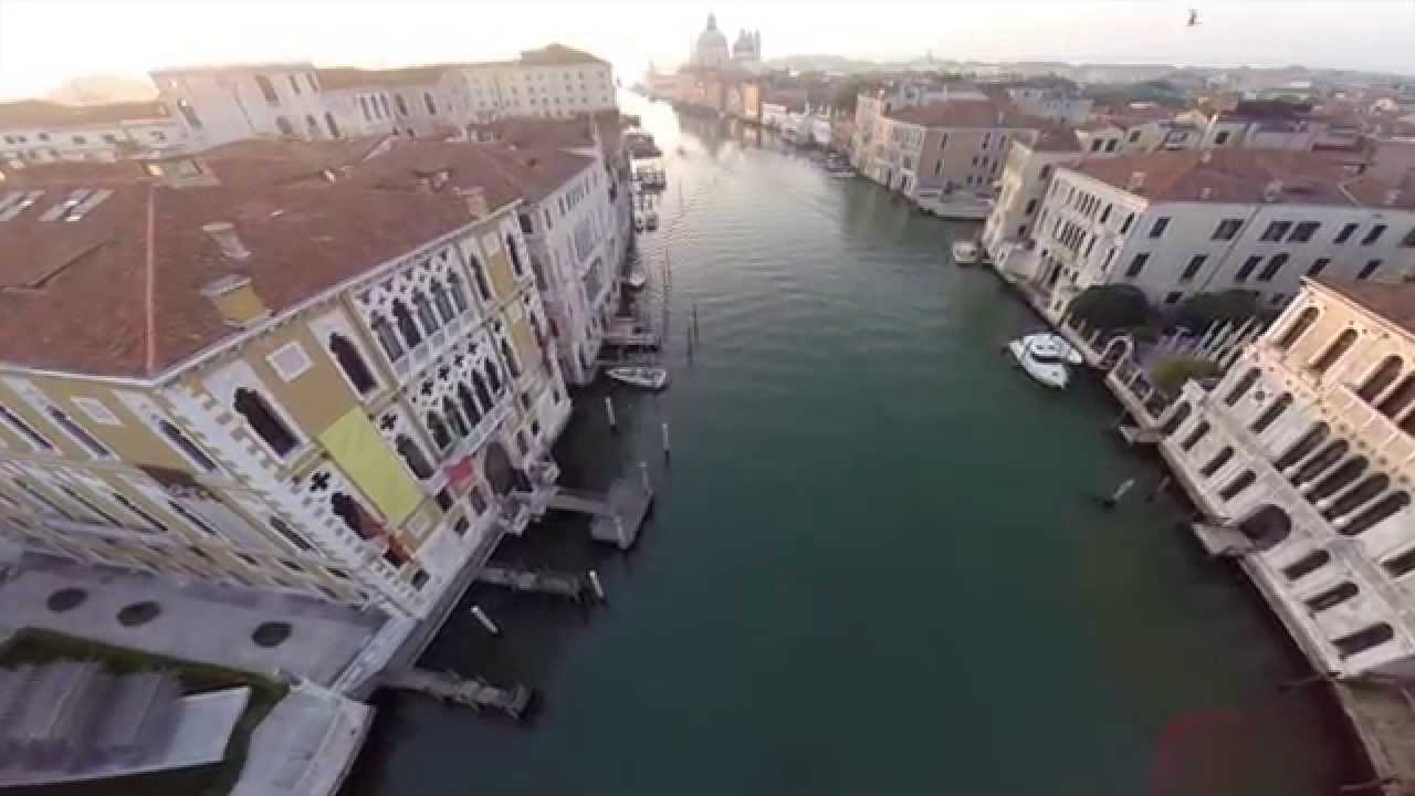 Venice Grand Canal by Drone - amazing birds eye view - YouTube