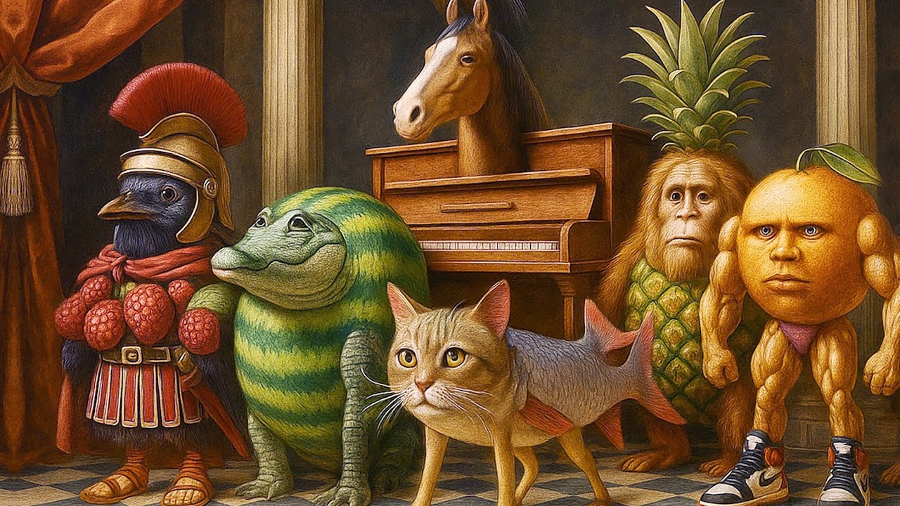 BRAINROT RENAISSANCE – The Weirdest Art You’ll See Today - YouTube