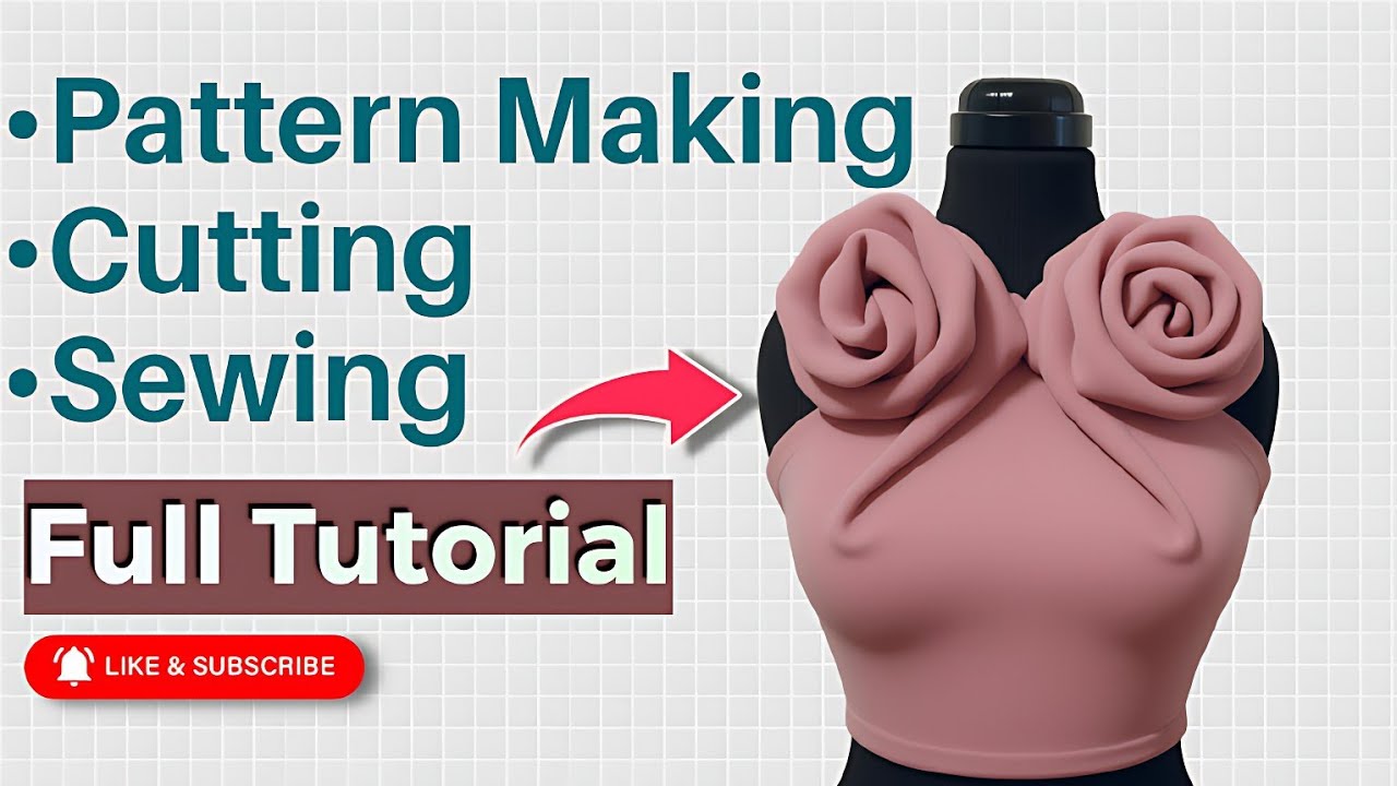 Pattern Making & Draping Tutorial | Complete Fashion Design Course ...