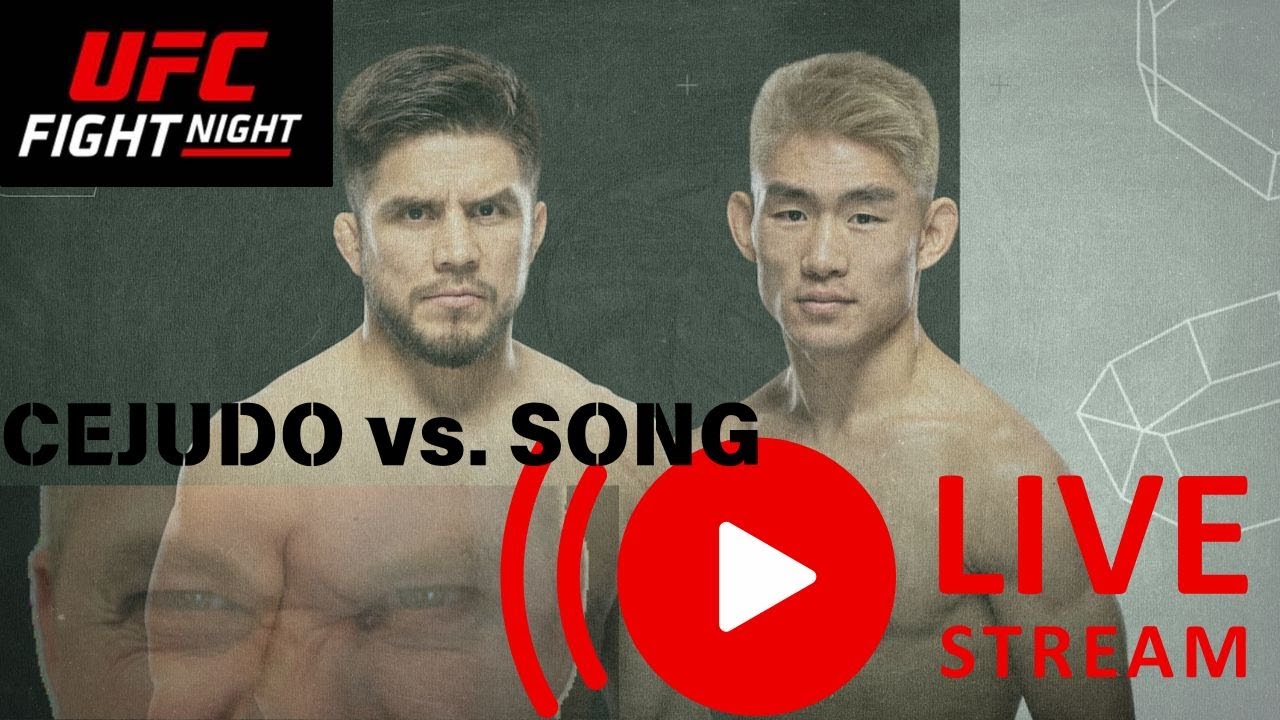 UFC Fight Night: Cejudo vs. Song *LIVE FIGHT COMPANION* - YouTube