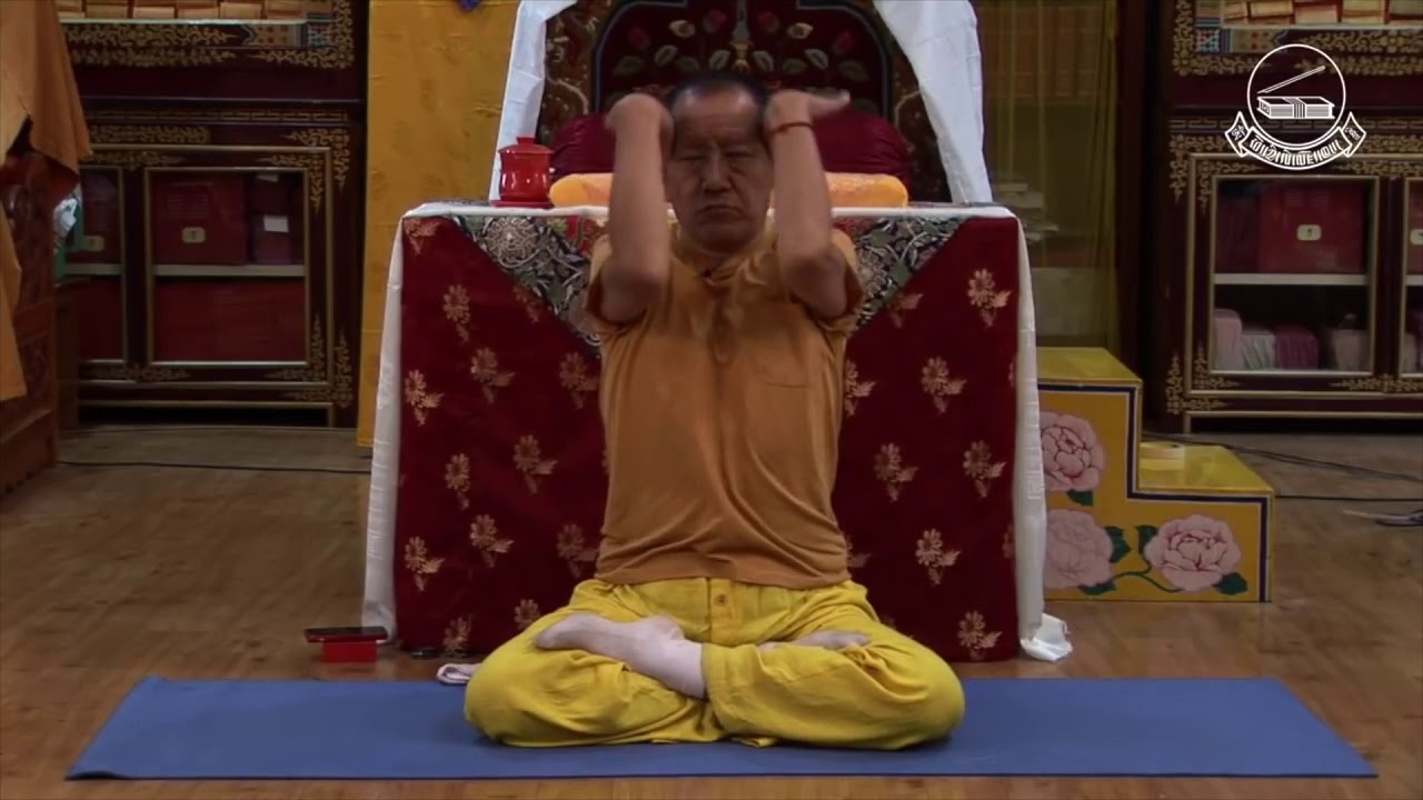 Suryanamaste; Tibetan monk teach Yoga - YouTube