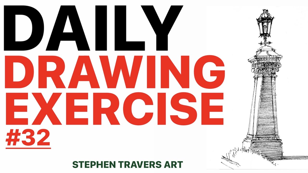 Great Hatching Tip Demonstrated in This Daily Drawing Exercise! - YouTube