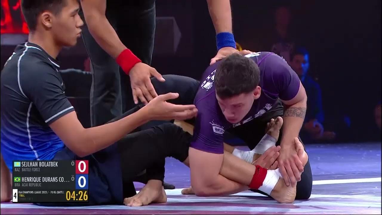 70kg Seilkhan Bolatbek vs Henrique Durans Cordeiro - YouTube