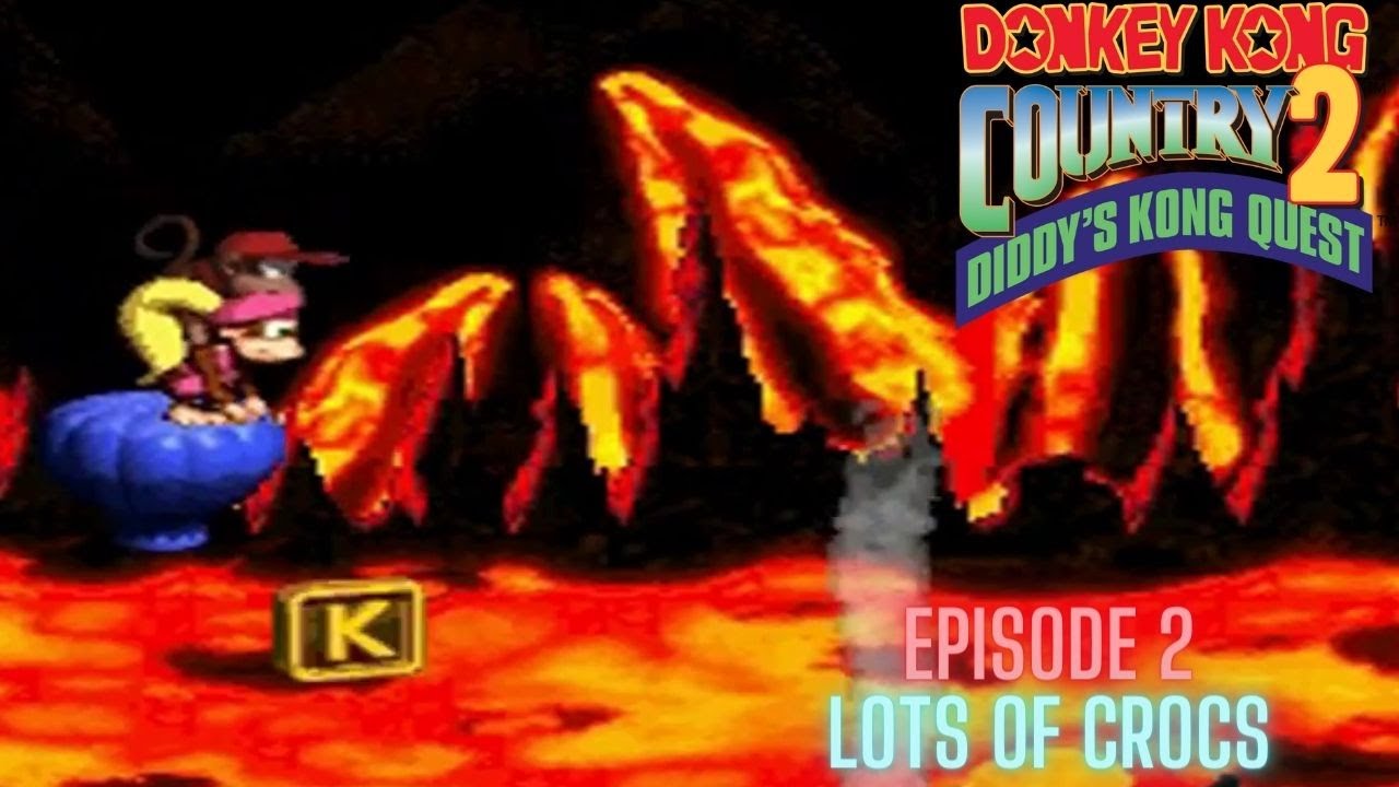 Donkey Kong Country 2: Diddy Kong's Quest (SNES) - Episode 2 - LOTS OF ...