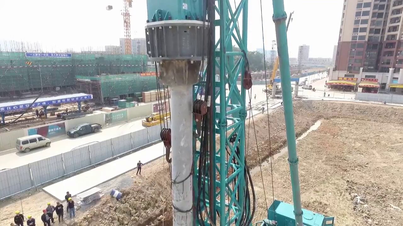 Electricity impact hammer 14 ton made in china for DIa 600 spun pile ...