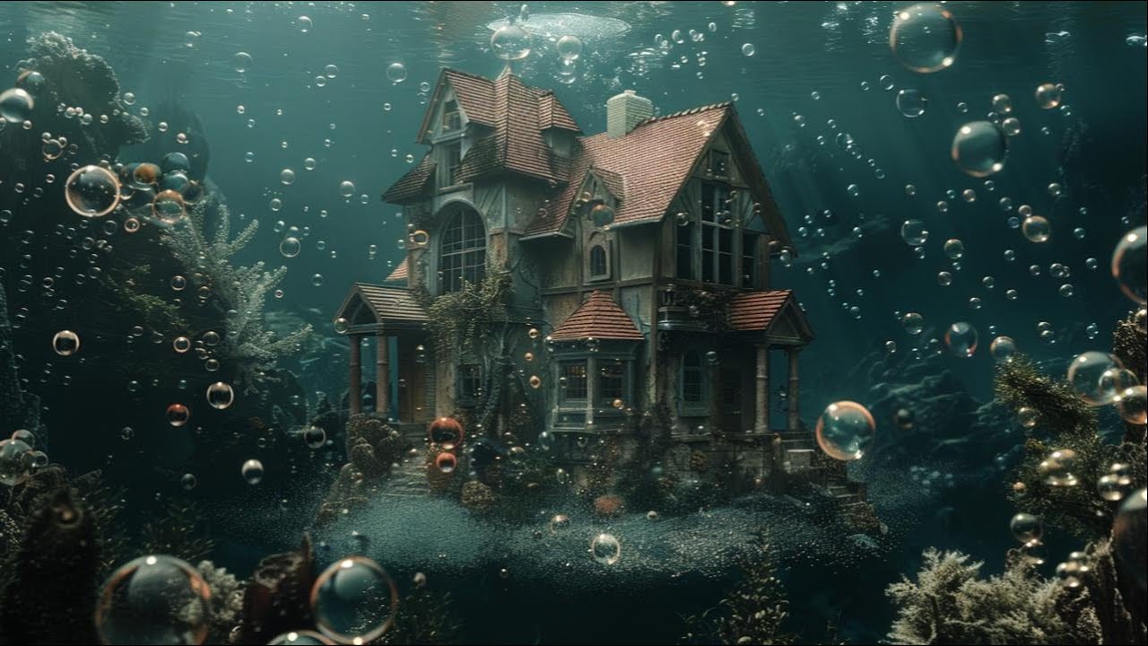 House Under the Sea | 2-Minute Sleep Aid with Underwater and Bubble ...