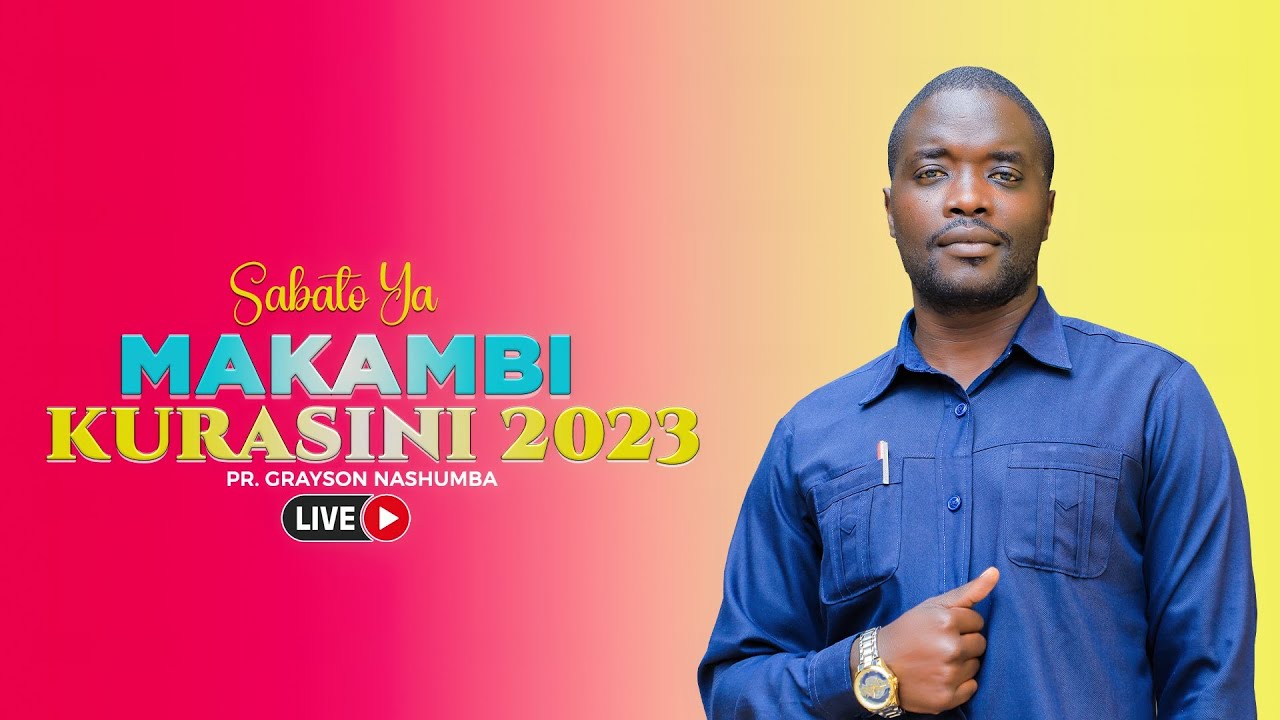 🔴LIVE: SABATO YA MAKAMBI MTAA WA KURASINI 2023 - YouTube