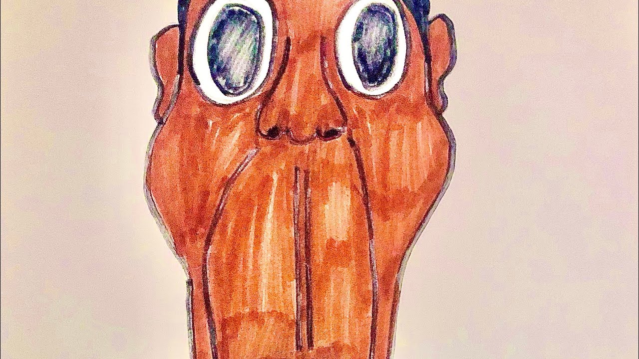 Trying to draw Obunga - YouTube