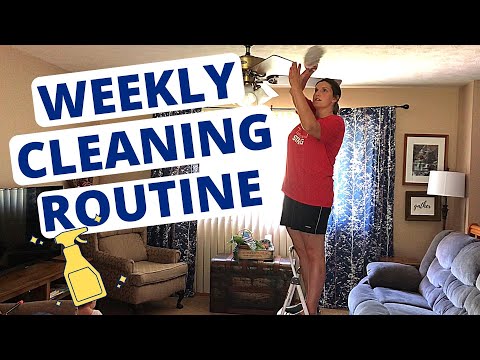 MY WEEKLY CLEANING ROUTINE | Whole House Clean with Me!