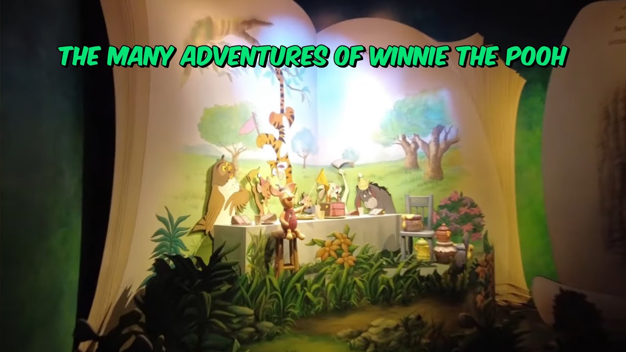 The Many Adventures of Winnie the Pooh Ride with Hidden Mr. Toad 4K ...