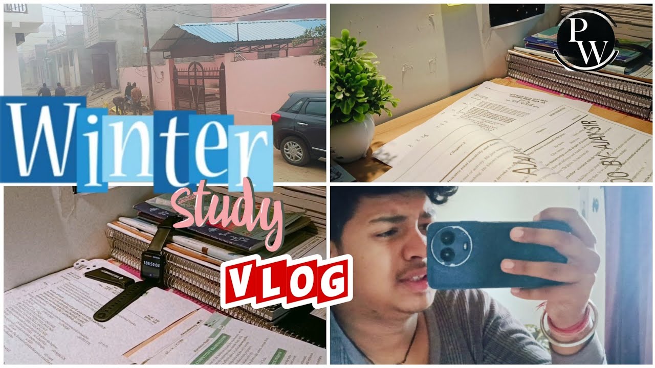 WINTER STUDY ROUTINE||#study - YouTube