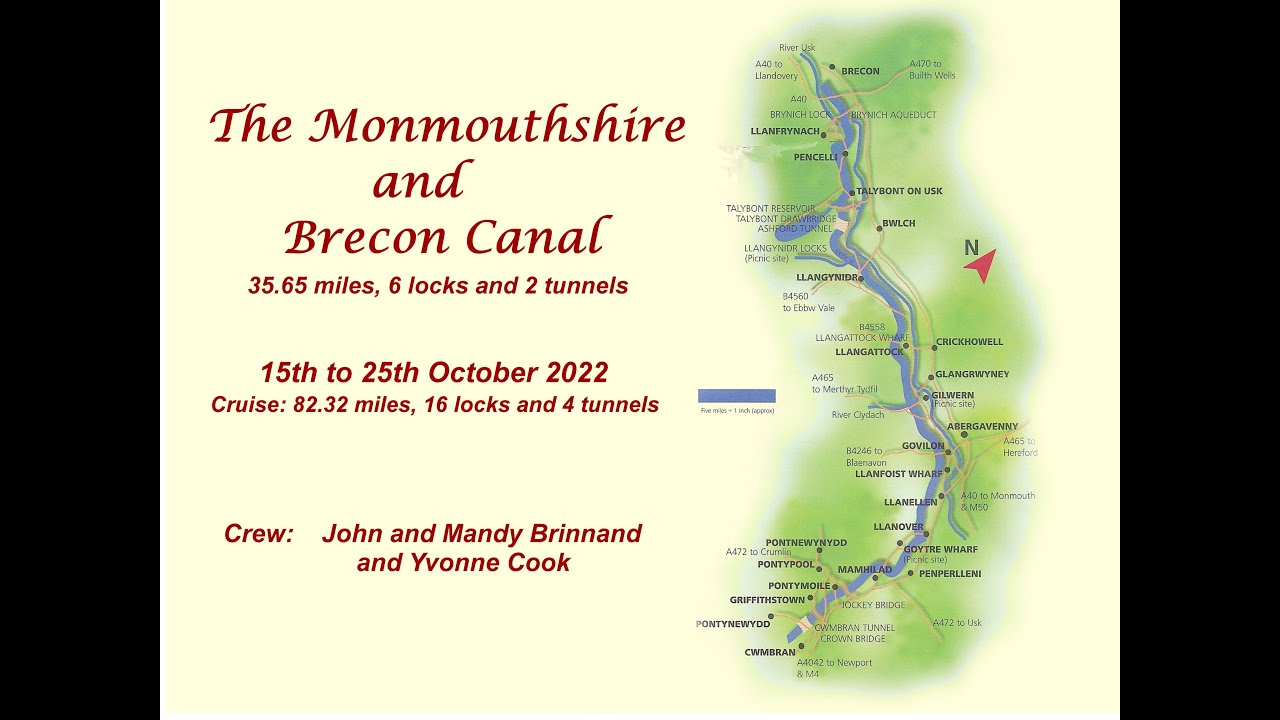 2022 October ~ Monmouthshire and Brecon Canal - YouTube