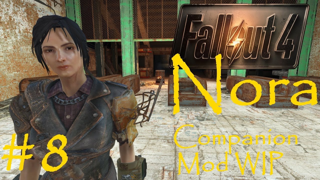 Fallout 4 - Let's Play: Nora Companion (WIP) - Part 8 (Survival) - YouTube