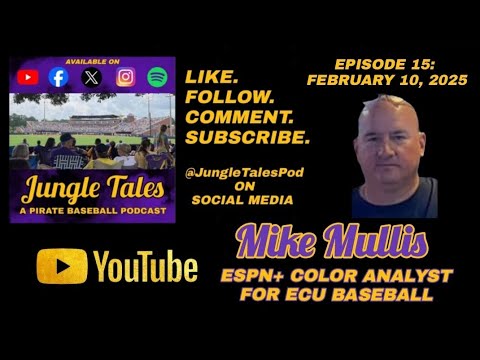 JUNGLE TALES | EPISODE 15 | FEBRUARY 10, 2025 | MIKE MULLIS, ESPN+ ...