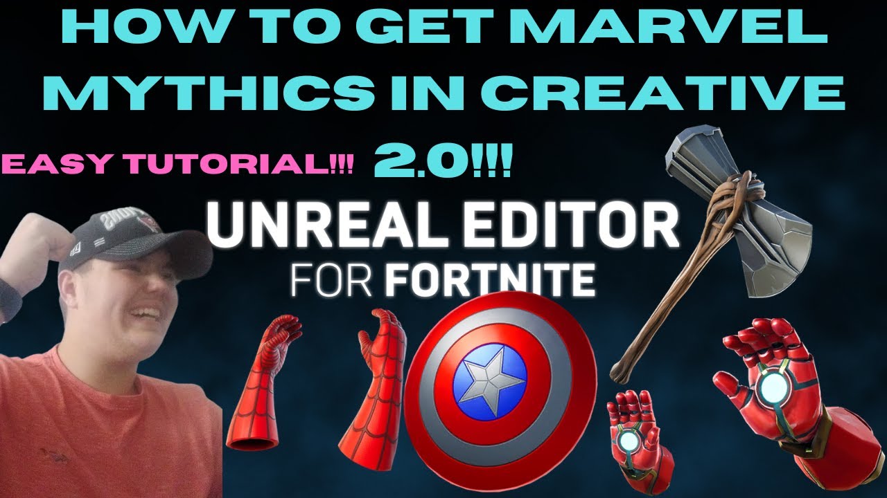 How to get MARVEL MYTHICS in CREATIVE 2.0!! (EASY TUTORIAL!) - YouTube