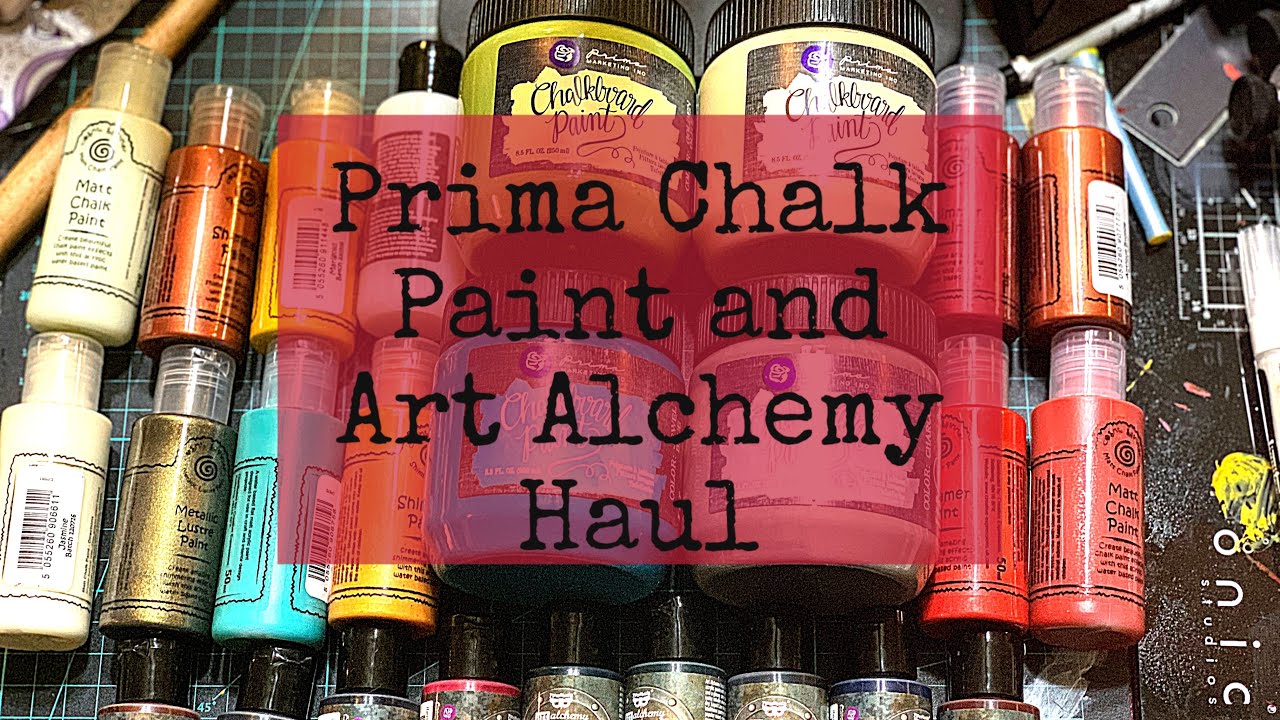 Prima Chalk and Art Alchemy Hail - YouTube