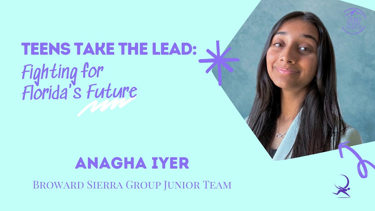 Zero Waste Forum 2025 Keynote - Anagha Iyer, Broward Sierra Group ...
