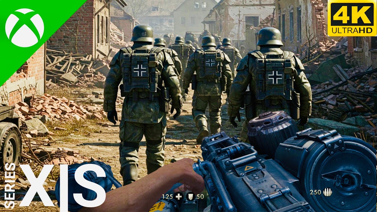 Attack On German Army Looks Amazing (XBOX) | Ultra Realistic Graphics ...