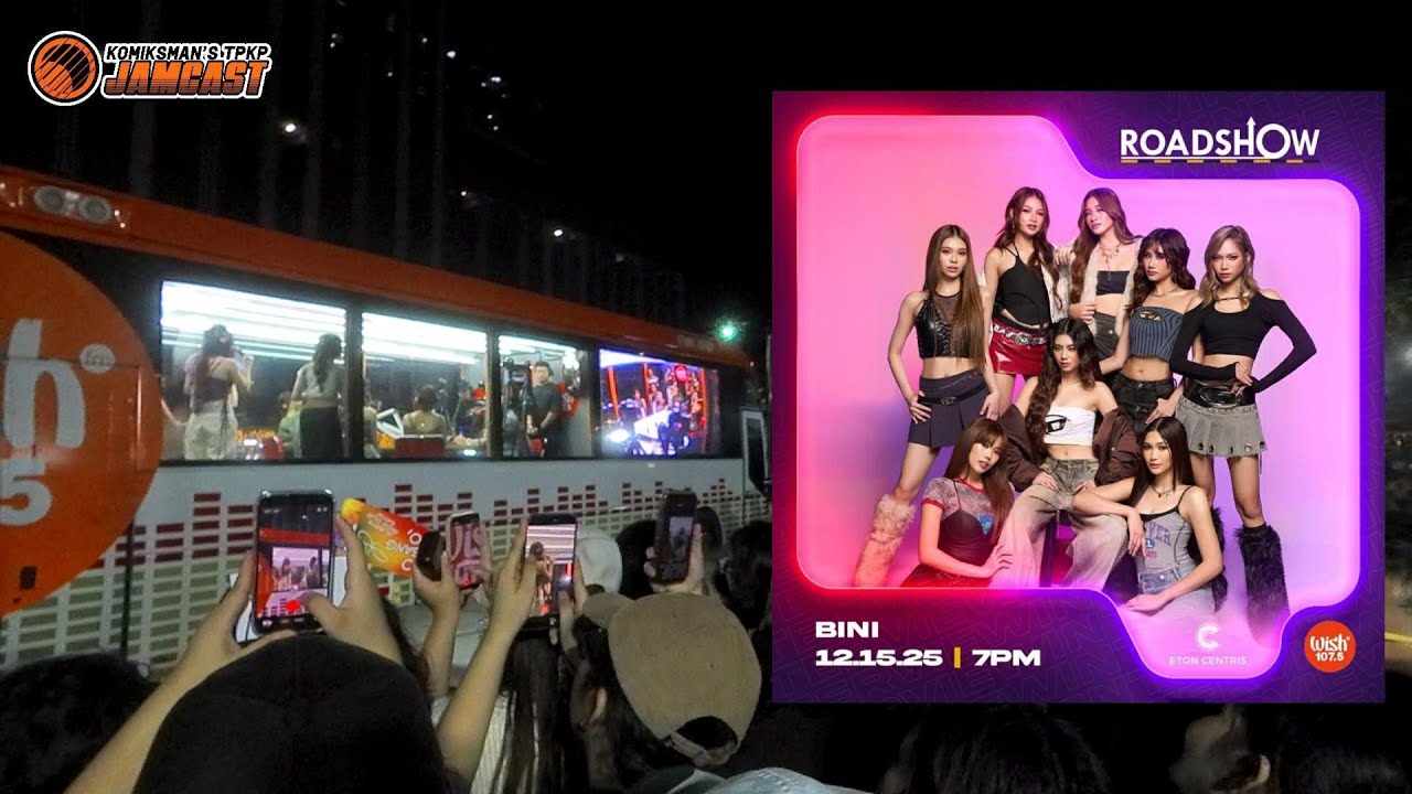 BINI Wish Bus Roadshow FULL – Interview + Sweet Tooth, Infinity, and ...